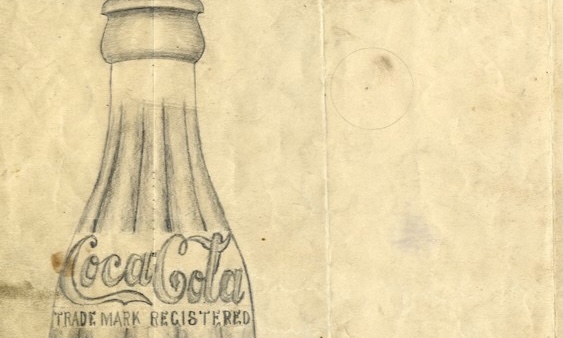 Vintage Coke Bottle Drawings Vintage Coke Ad Poster Boston Coca Cola