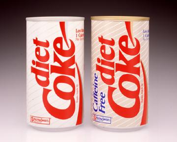 Diet Coke Cans Through The Years