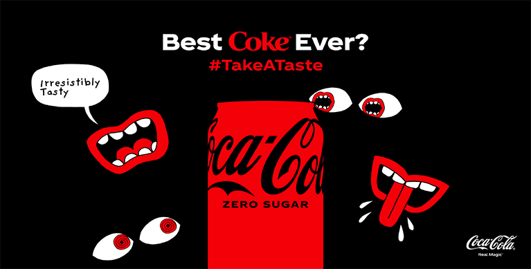 Coca-Cola Zero Sugar Invites Fans to #TakeATaste in Newest Phase of ...