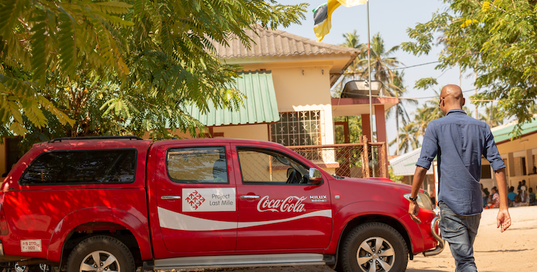 Coke Boys American Flag