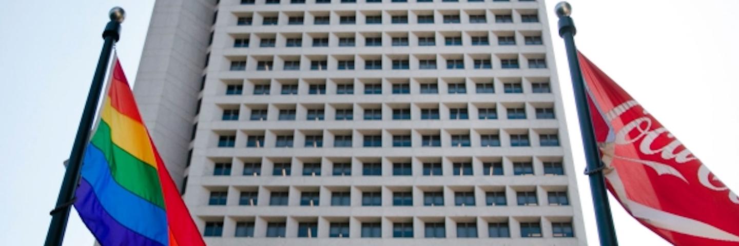 Coca-Cola Raises Rainbow Flag at Atlanta HQ - News & Articles
